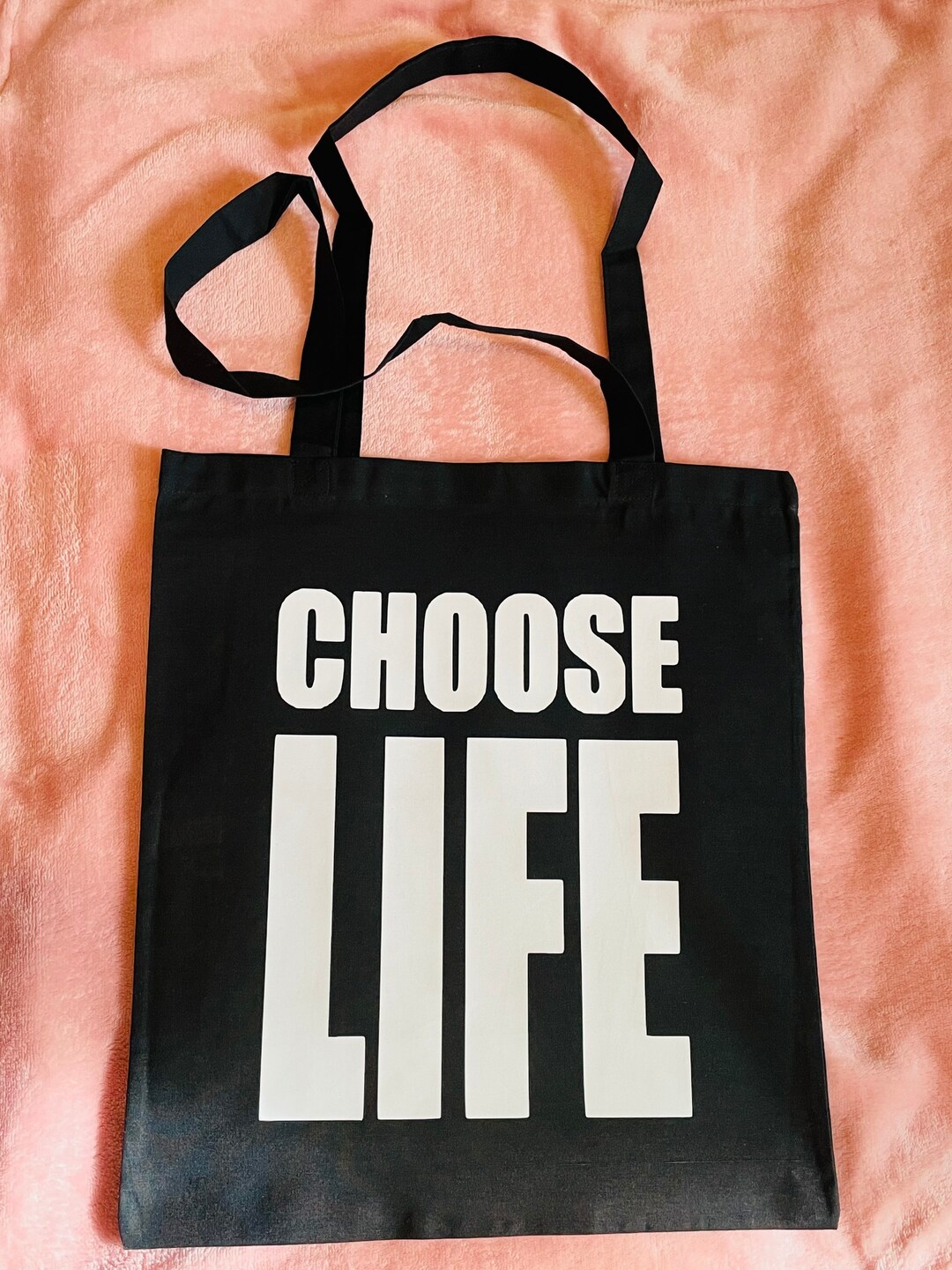 Choose Life, 80s Iconic Tote Bag - Etsy