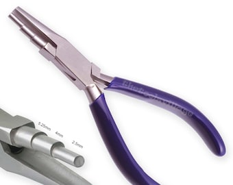 3-step Wire Looping Pliers Concave and Round Nose - Etsy