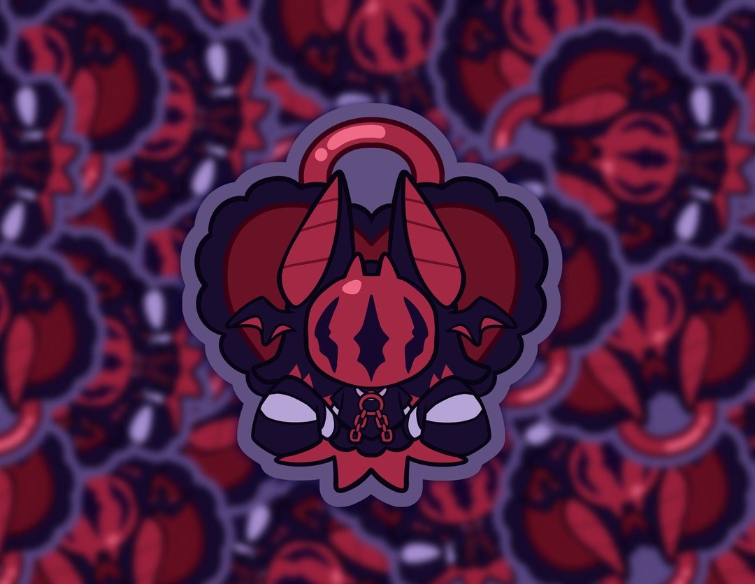 Batty Vinyl Sticker - Etsy