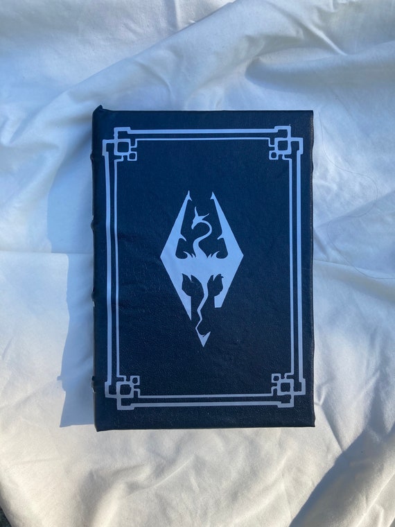 Skyrim Sketchbook Book of the Dragonborn | Etsy