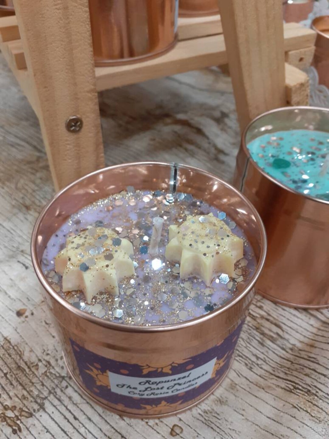 Rapunzel Tangled Lost Princess Disney Film Style Handmade Candle ...