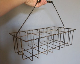 Wire Milk Crate - Etsy