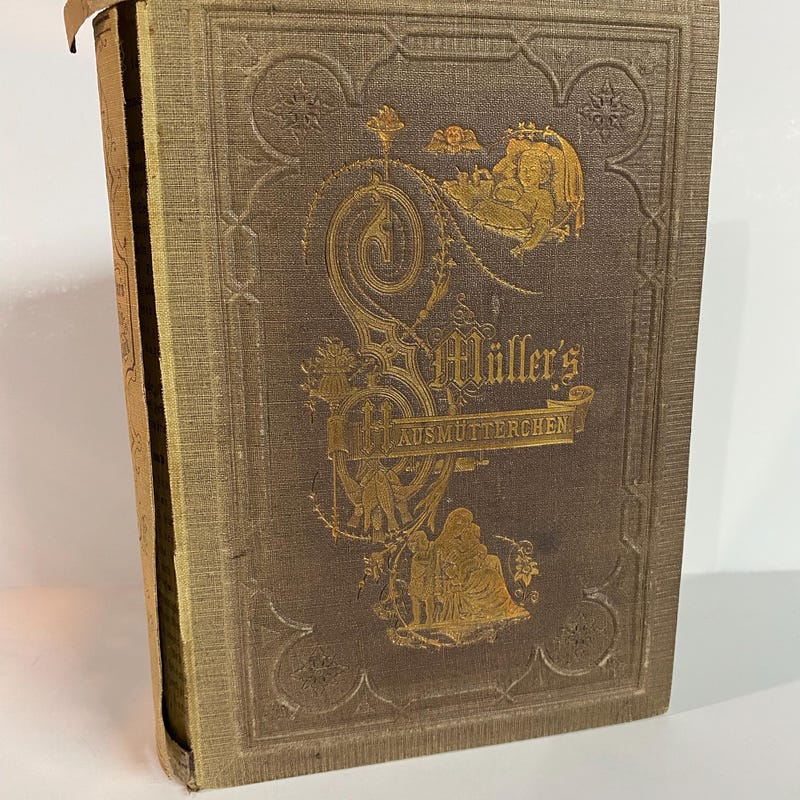 Antique German Books - Etsy