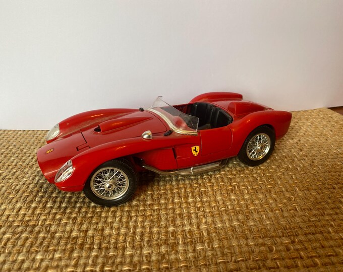 Vintage Mid Century Atomic Modern Jet Space Age Ferrari Race Car 1950s ...