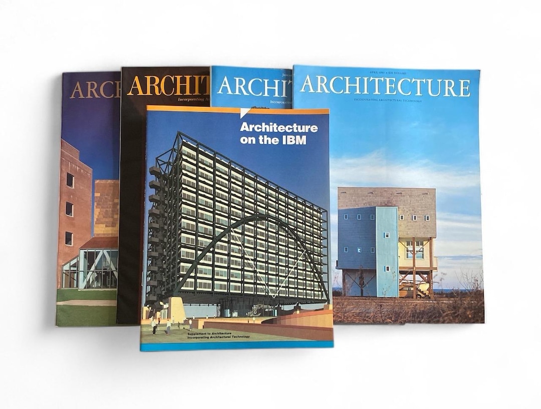 80s-90s Architecture Magazine Lot Plus IBM Build - Etsy