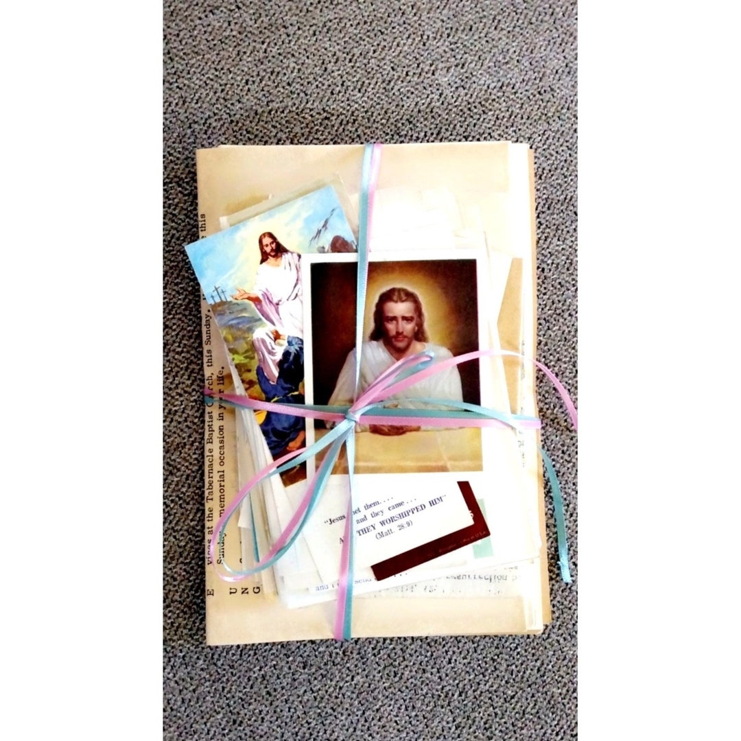 Religious Paper Ephemera Lot, Vintage, Ephemera, Evangelism,old Church ...