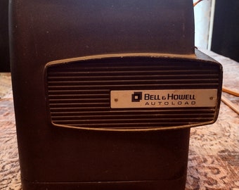 Bell and Howell 8MM Movie Film Projector, SERVICED, Includes Lamp bulb ...
