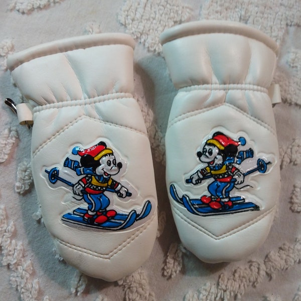 Mickey Mouse Mittens - Etsy