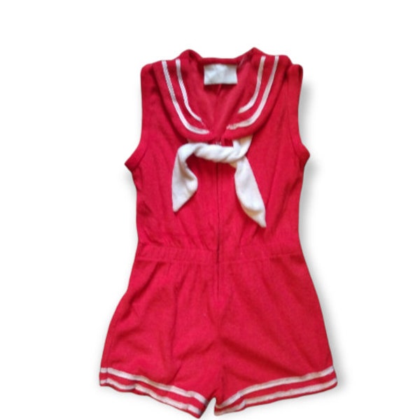 Terry Cloth Romper - Etsy