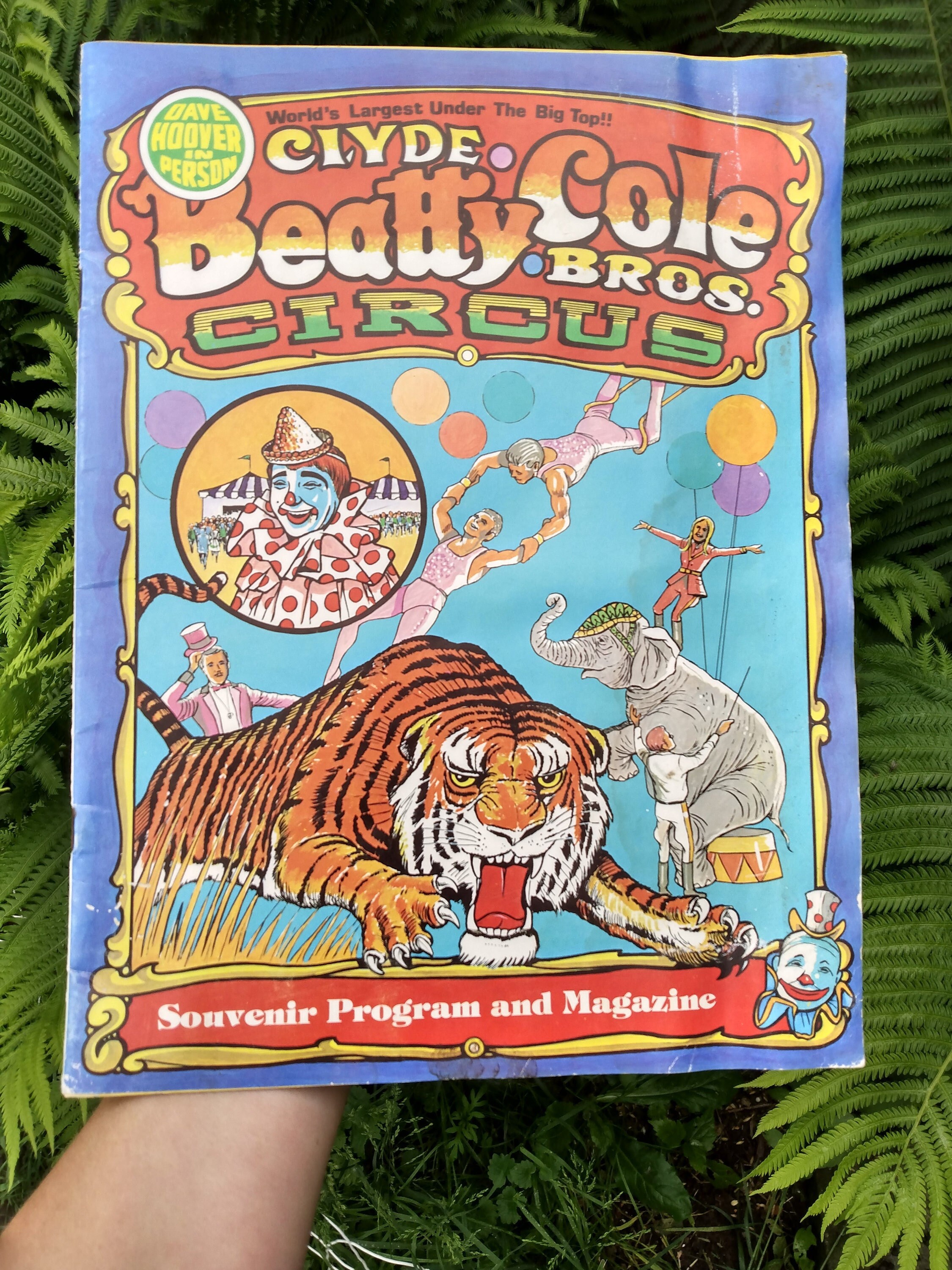 Circus Paper Clyde Beatty Cole Bros. Circus Program and - Etsy