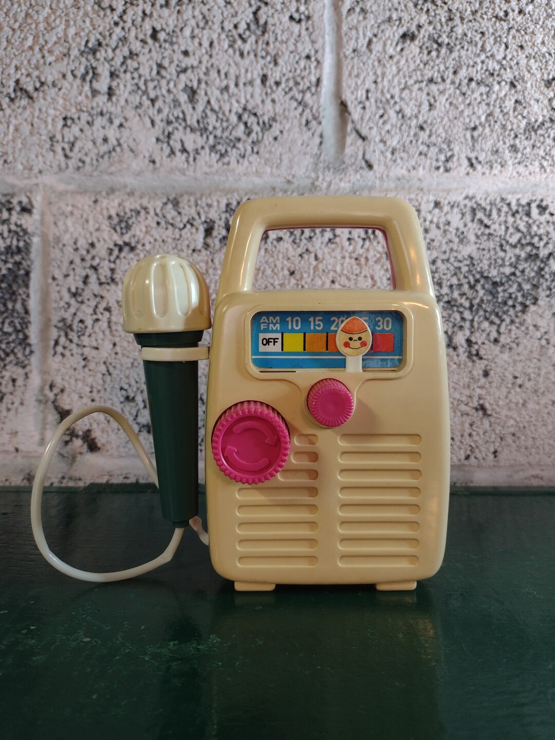 Toy Radio,vintage,pretend Play,collectible Toy,1980,musical Toy,lullaby ...