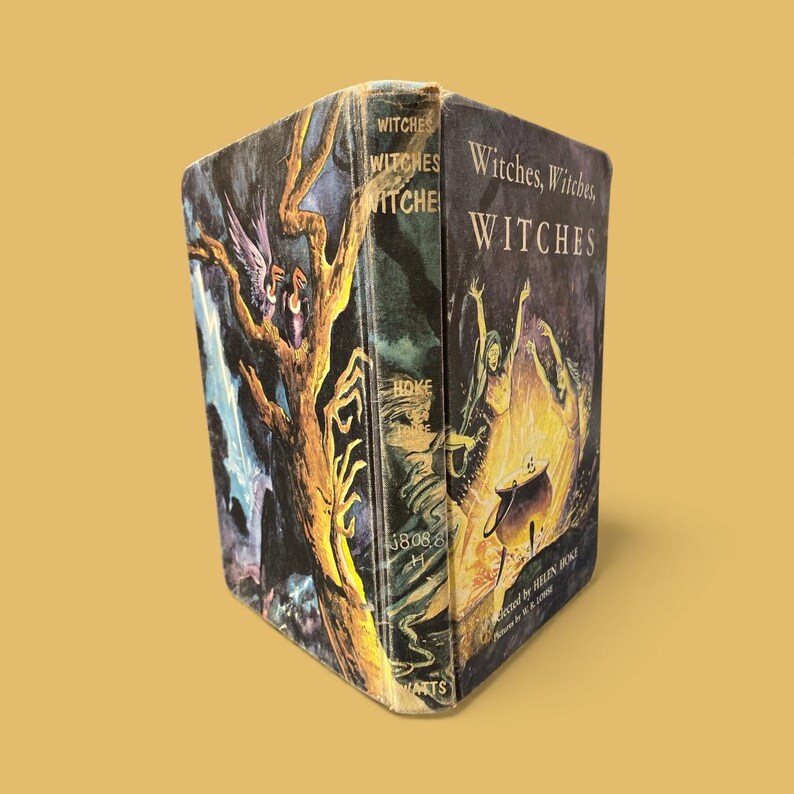 Witches Witches Witches Book 1958 Helen Hoke Ilust by W R Lohse - Etsy