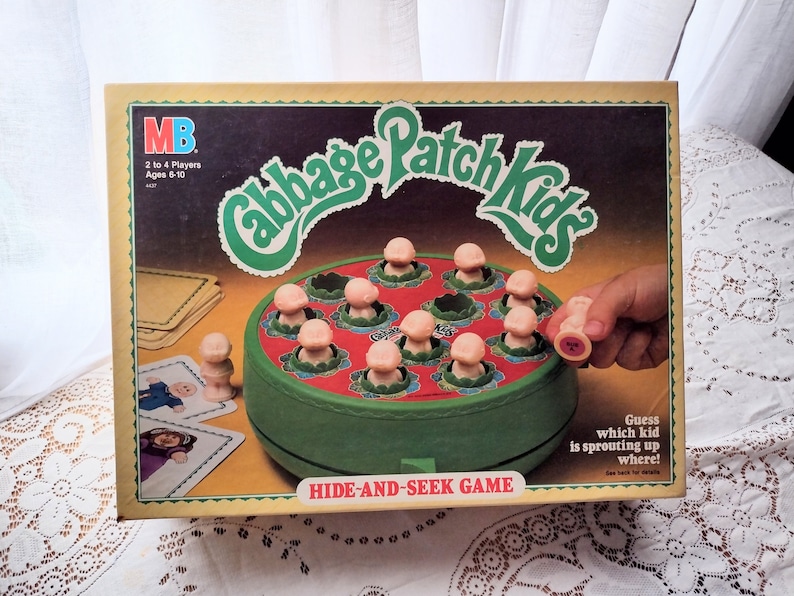 Cabbage Patch Kids Hide and Seek Game Vintage 1984 - Etsy