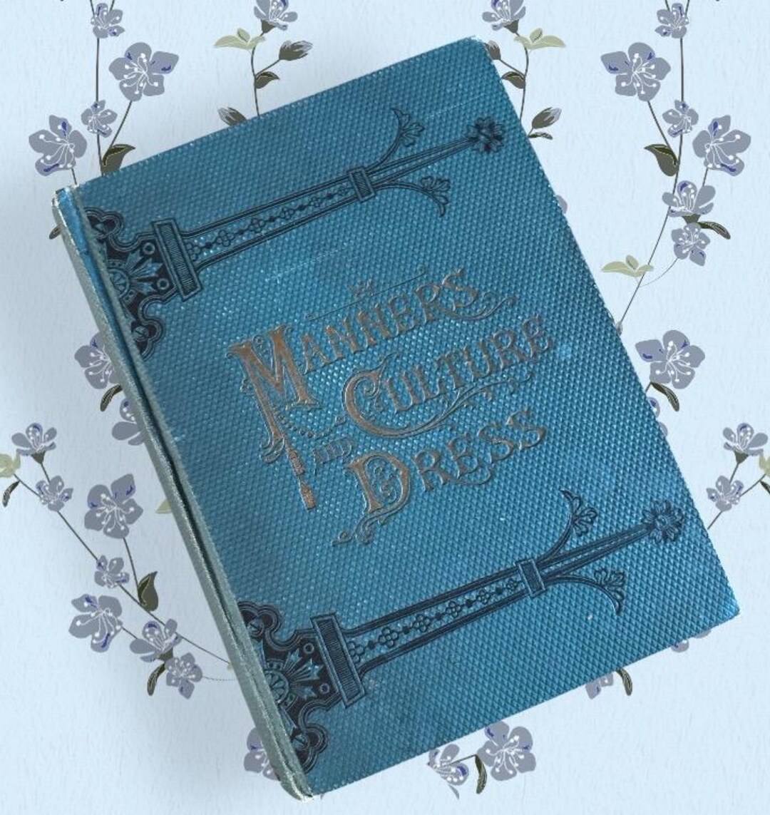 1891 Victorian Etiquette Book – Manners & Customs, Antique Decor - Etsy