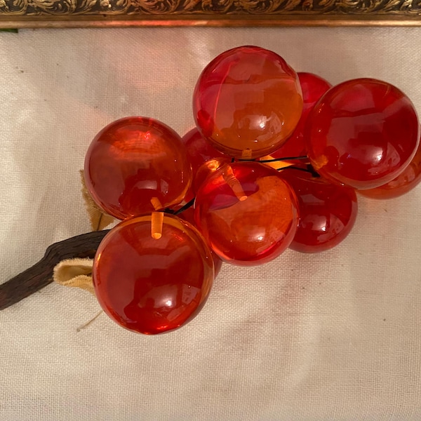 Lucite Grapes - Etsy