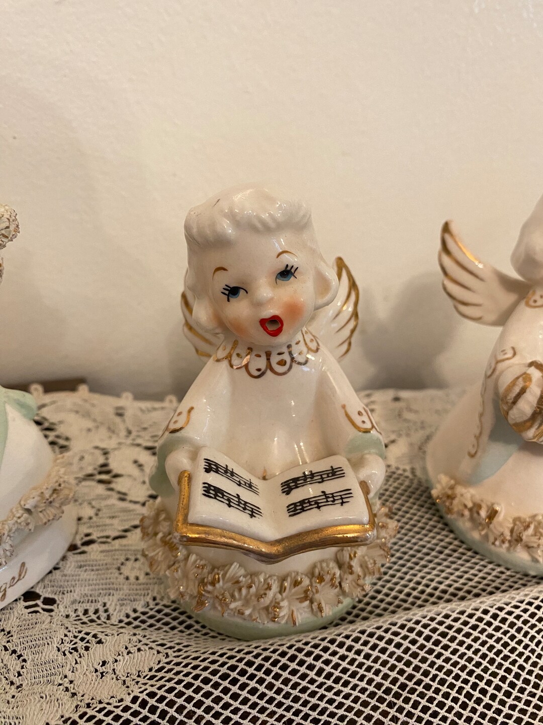 Napco Japan Angel Set of 4 - Etsy
