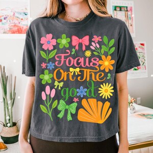 Focus on the Good Boho Hippie PNG, Affirmations Png, Inspirational Png ...