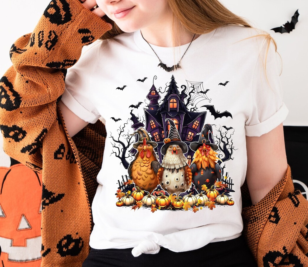 Halloween Png, Spooky Chickens Png, Autumn Png, Fall Png,pumpkin Png ...