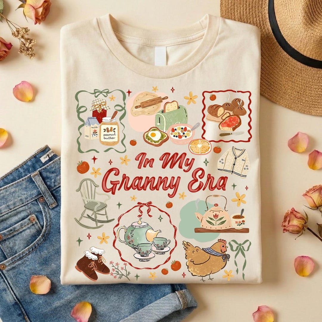 In My Granny Era PNG, Grandma Core PNG, Grandma Core Png, Granny Era ...