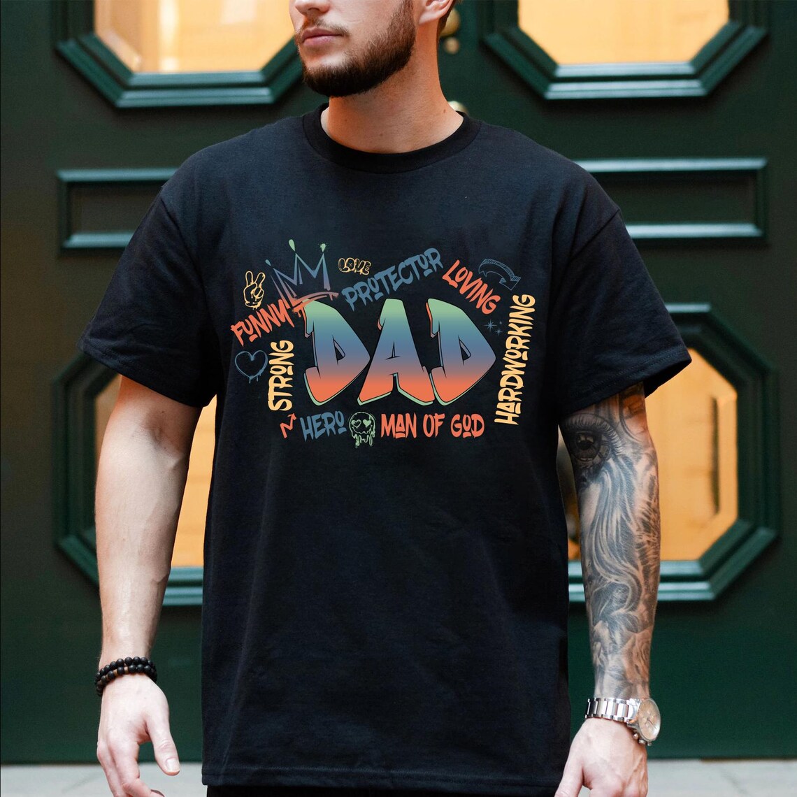 Dad Graffiti Png, Father Graffiti Png, Father’s Day Png Sublimation ...