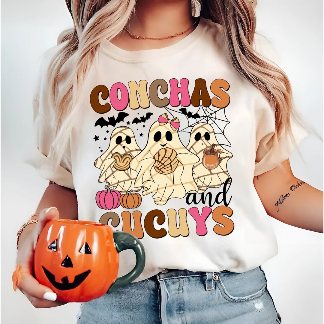 Conchas and Cucuys Mexican Ghost Png,halloween Png,spanish Halloween ...
