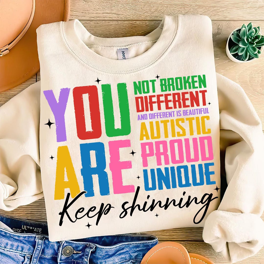 You Are Different Png, Different is Beautiful Png, Autism Coquette Png ...