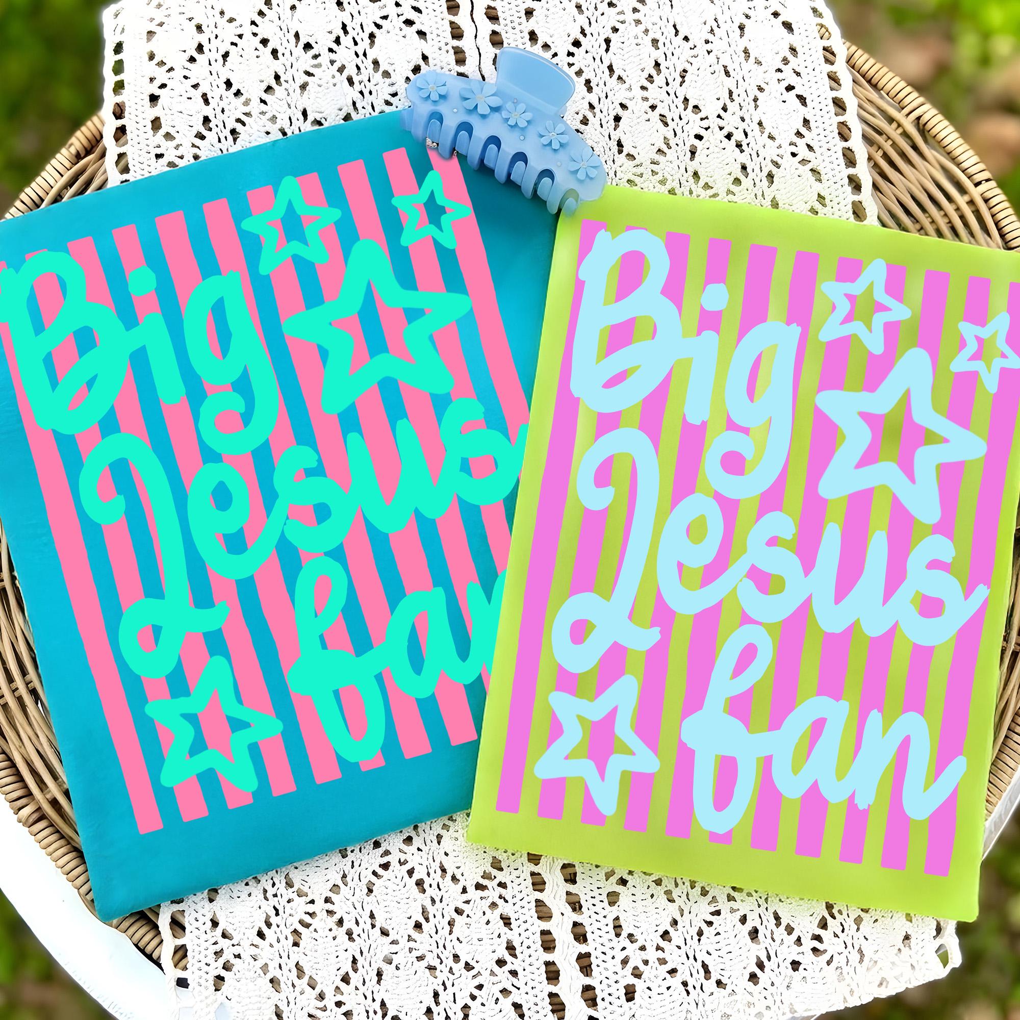 Striped Big Jesus Fan Png, Faith Png, Religious Png, Spring Png, Whimsy ...