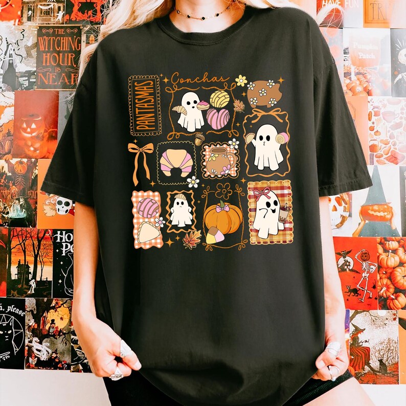 Spooky Conchas Png, Pantasmas Png, Spanish Halloween, Spooky Latina ...