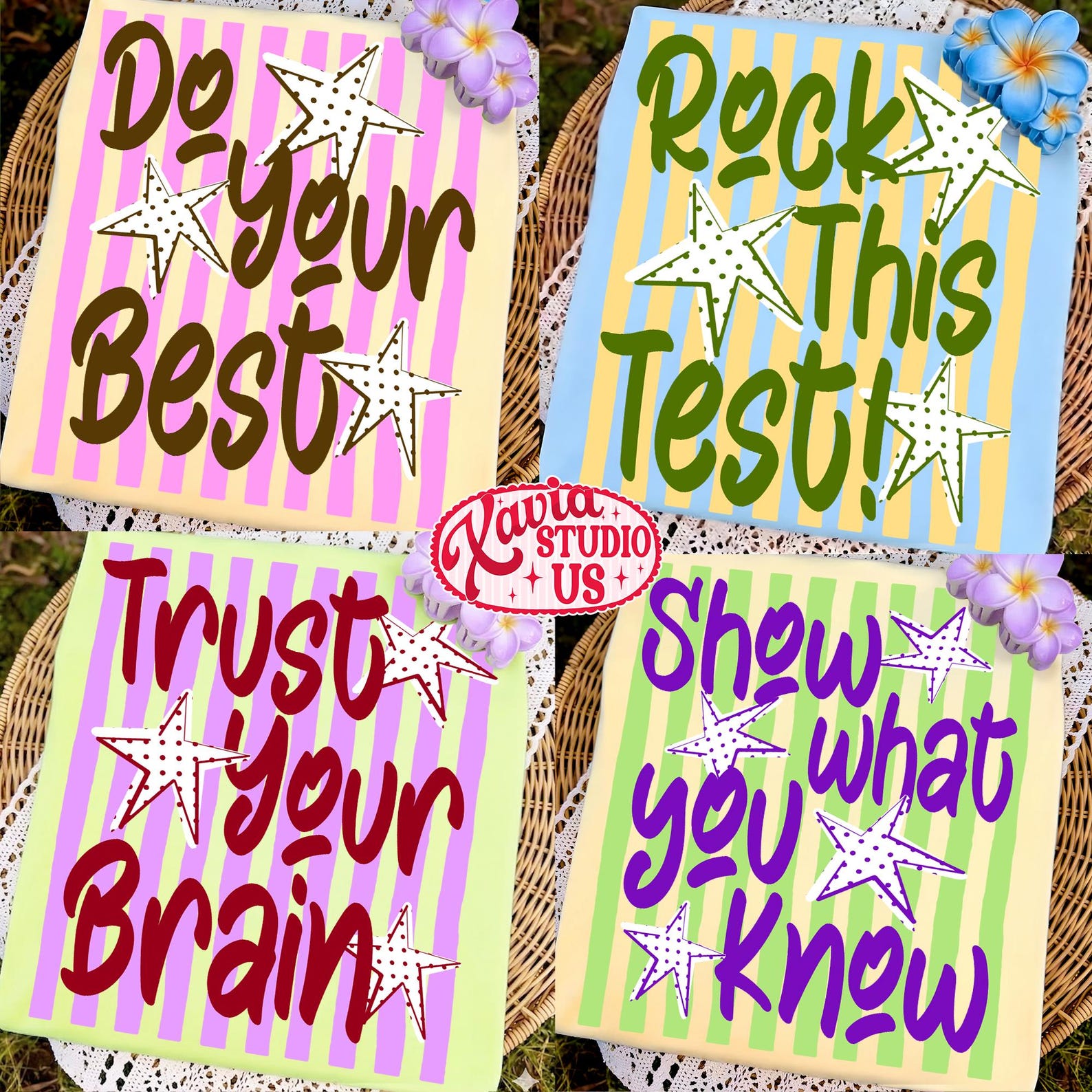Test Day Png Bundle, STAAR FSA CAASPP Testing Png, State Testing Png ...