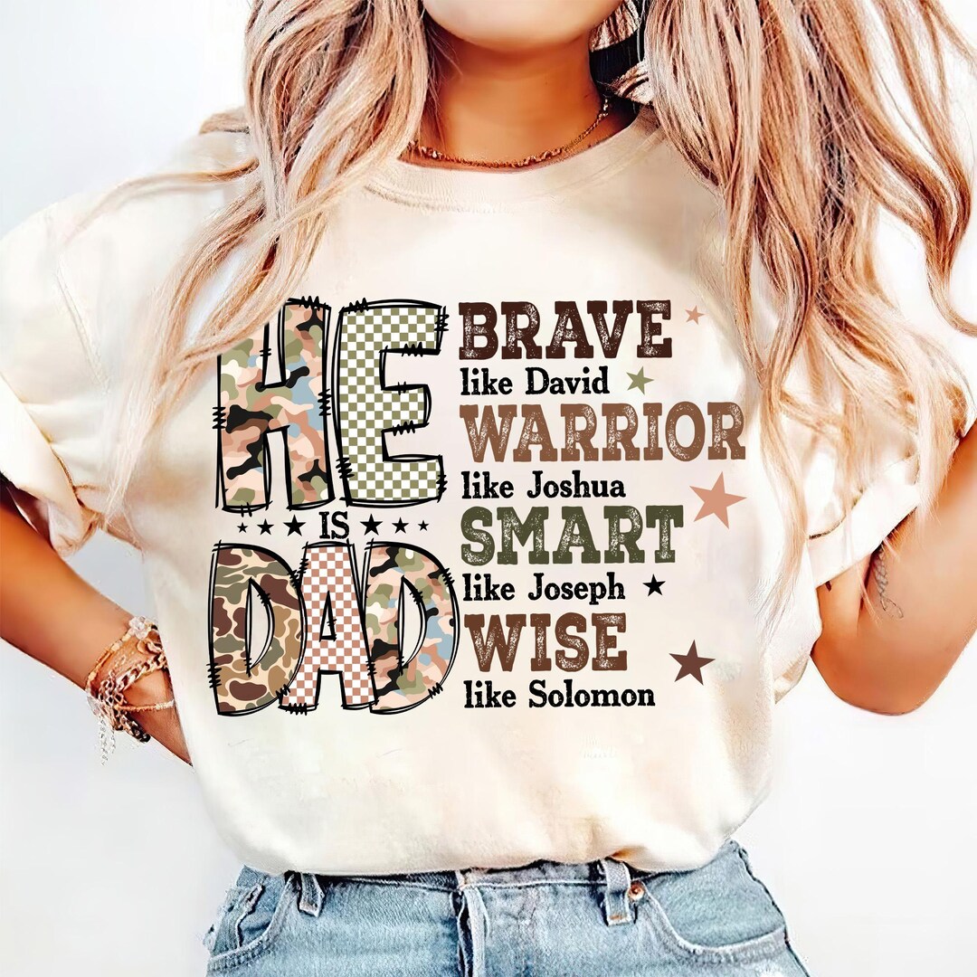 He is Dad Png, Christian Fathers Day Png, Dad Birthday Gift, Man Myth ...