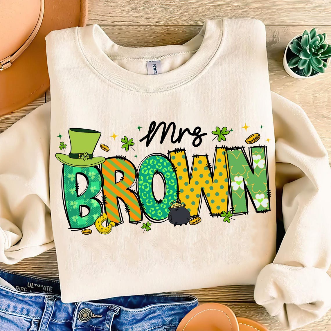 Personalized St. Patricks Day Teacher Png, Teacher St Patrick Png ...