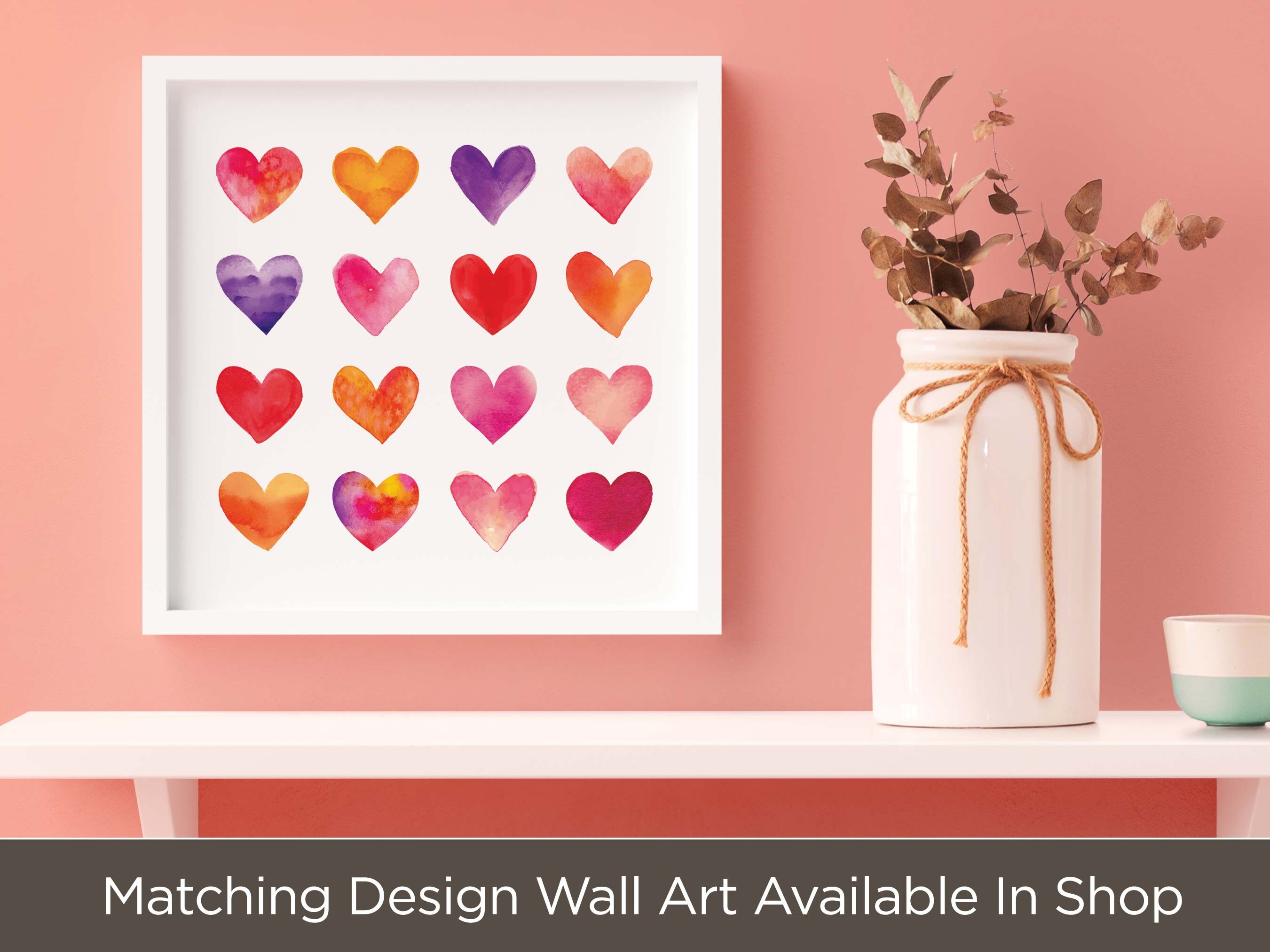 Printable Love Hearts Fathers Day Card,valentines Day Card,mothers Day ...