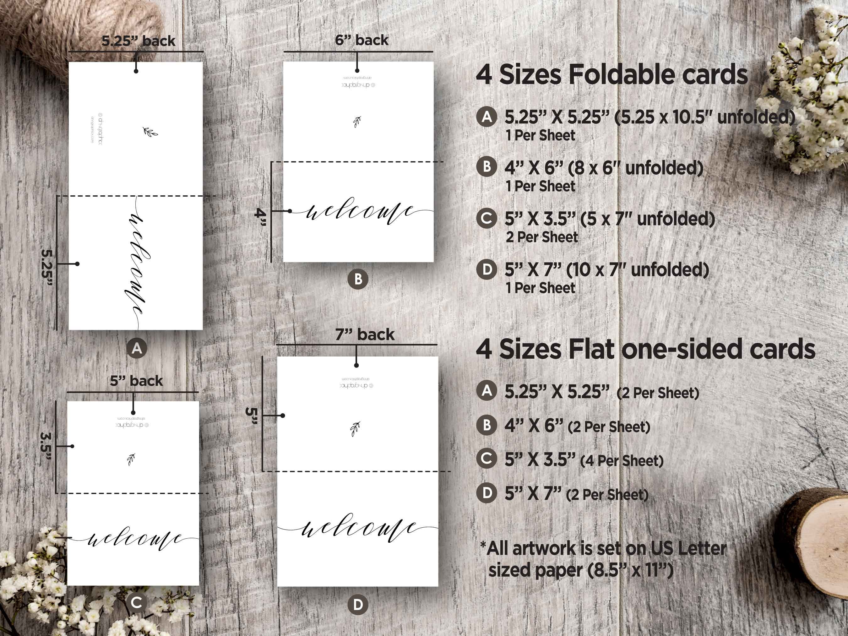 Welcome Cards Printable Wedding Welcome Greeting - Etsy