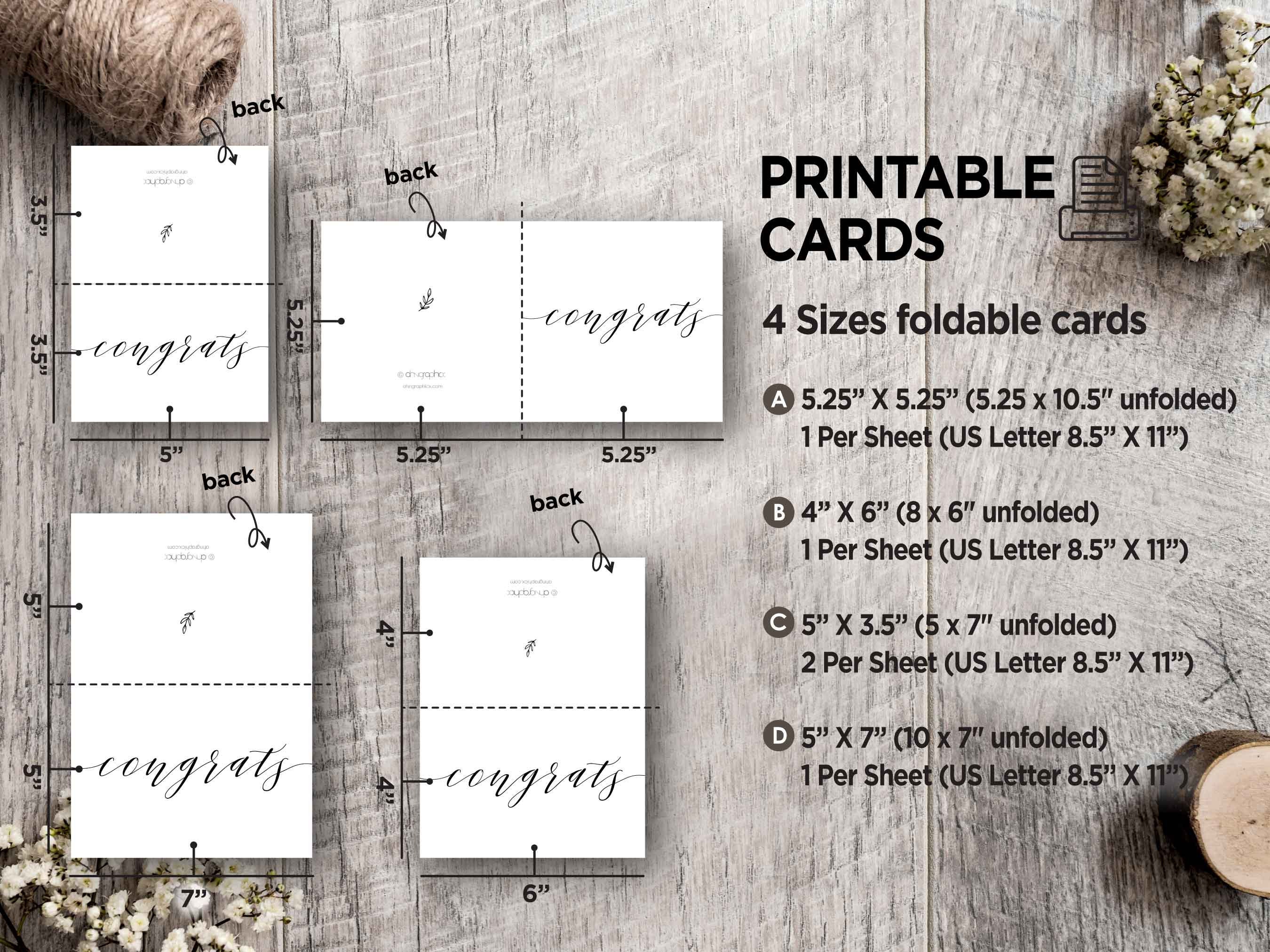 Congratulations Card, Printable Congratulations Card, Encouragement ...