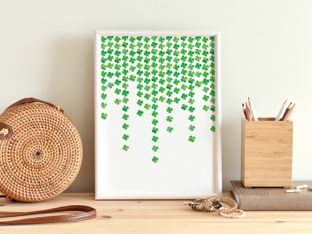 St Patricks Day Printable Gallery Wall Art, Minimalist St Patrick's Day ...
