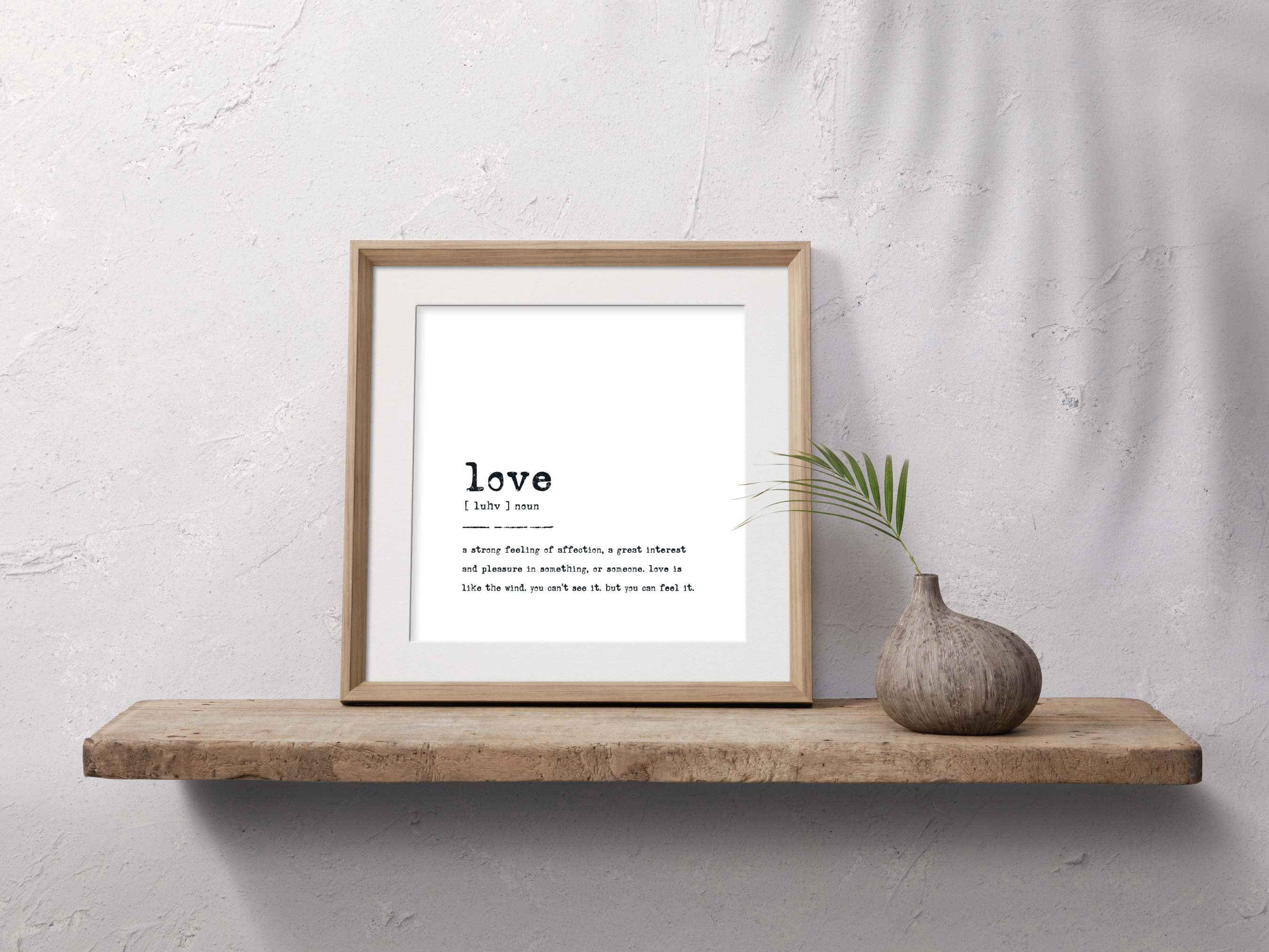 Printable Love Definition Wall Art, Valentine's Day Wall Art, Love Wall ...