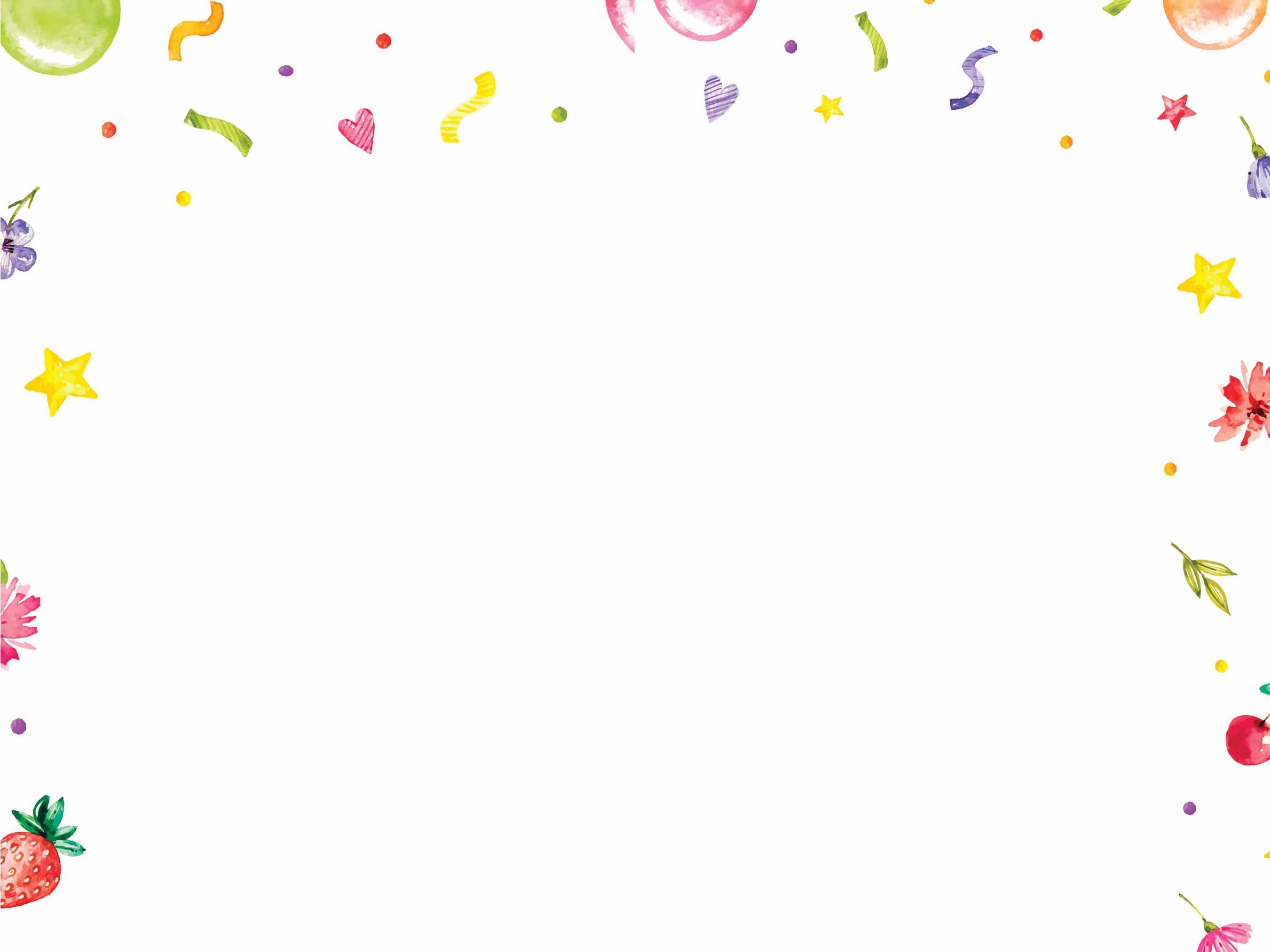 Birthday Balloons Printable Stationery,printable Writing Paper ...