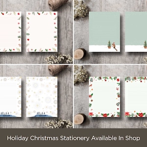 Seasons Greetings Card: Blank Christmas Holiday Card (digital Download ...