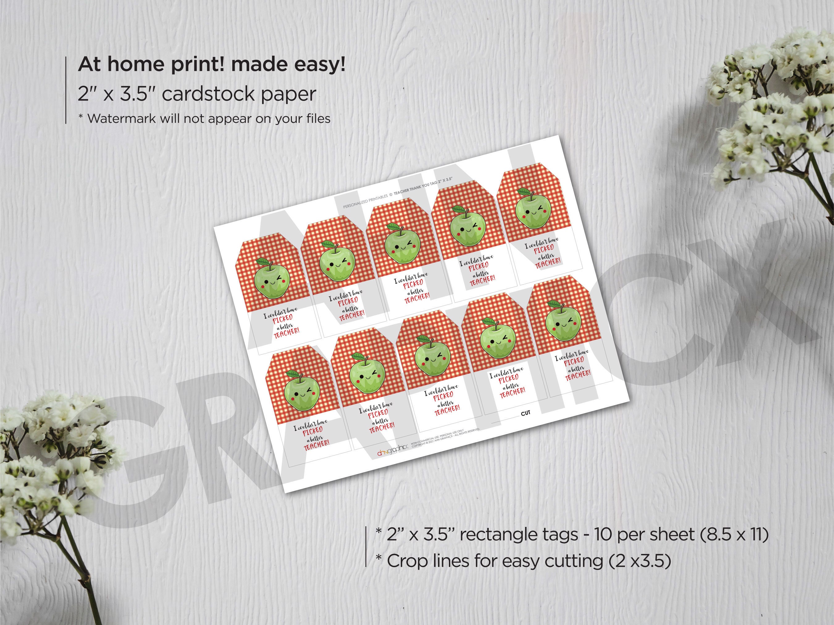 Teacher Appreciation Gift Tags Printable, Fall I Couldn’t Have Picked a ...