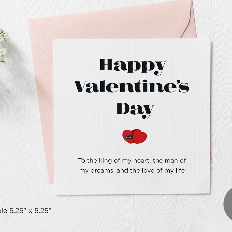 Valentine Note - Etsy