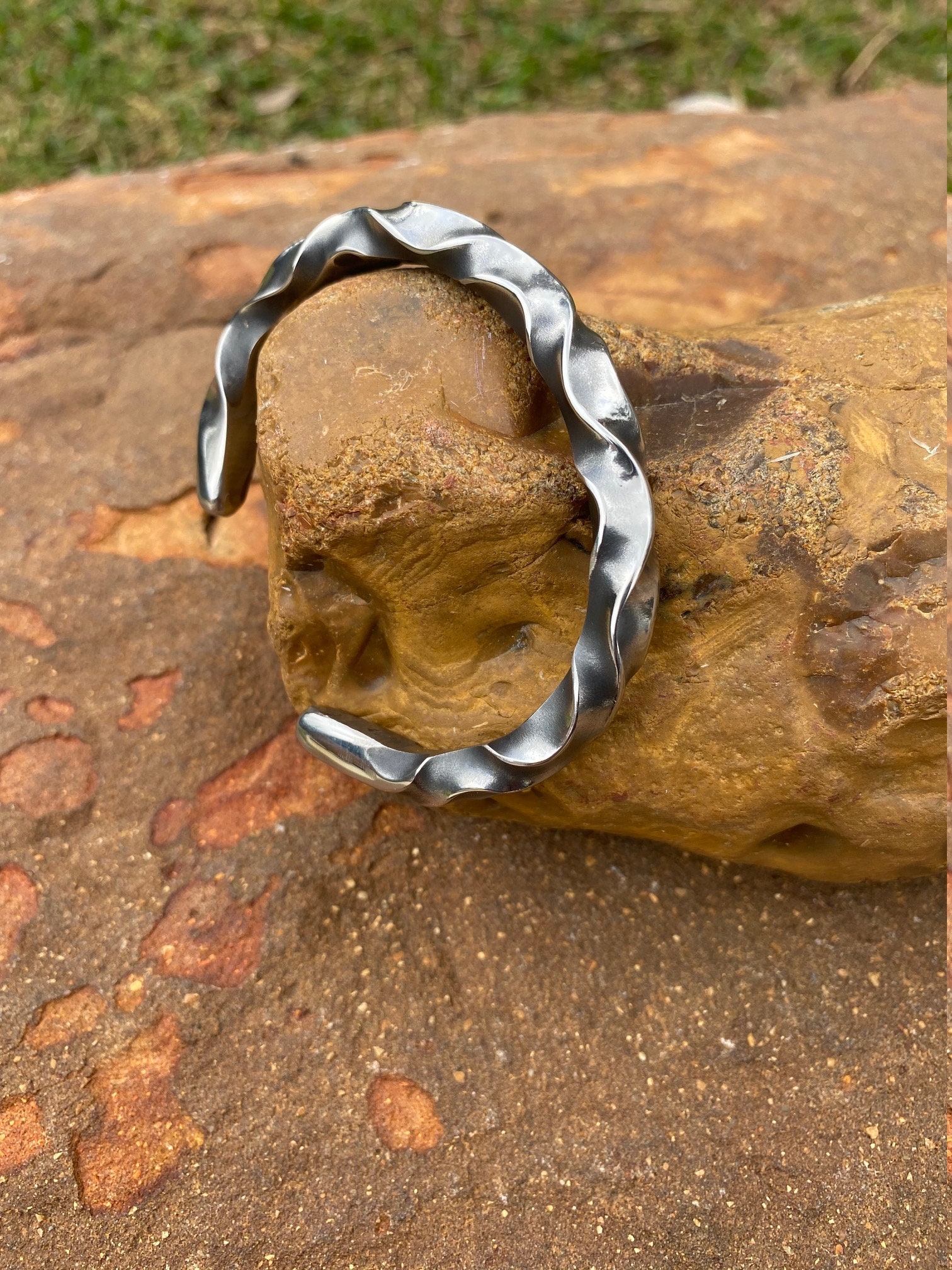 The Viking Oath Ring: Custom Twisted Stainless | Etsy