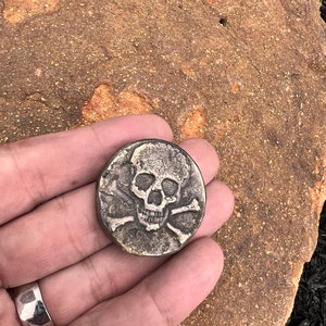 Brass and Copper Worry Coins, Relic Coin, EDC Coin, Custom Hand Made ...