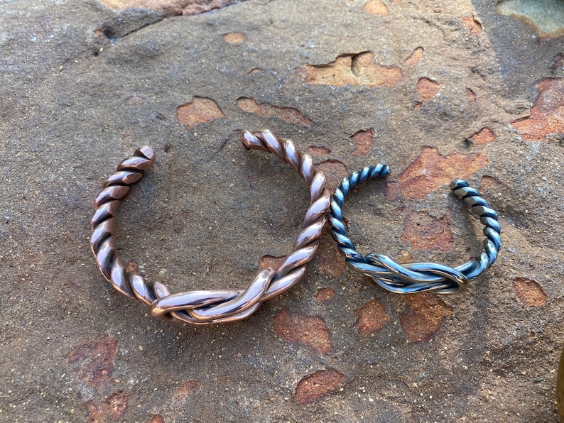 The Viking Copper Knot: Custom Twisted Copper | Etsy