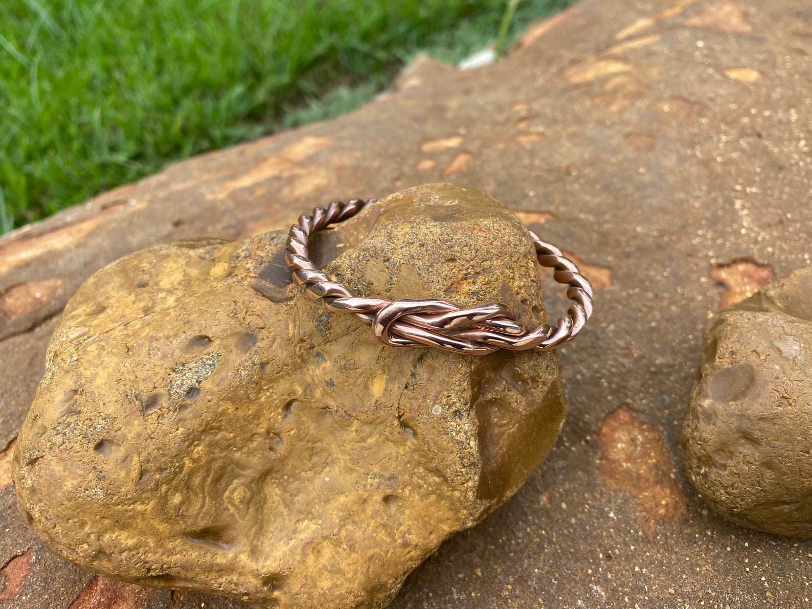 The lady Viking Copper Knot: Custom Twisted Copper - Etsy