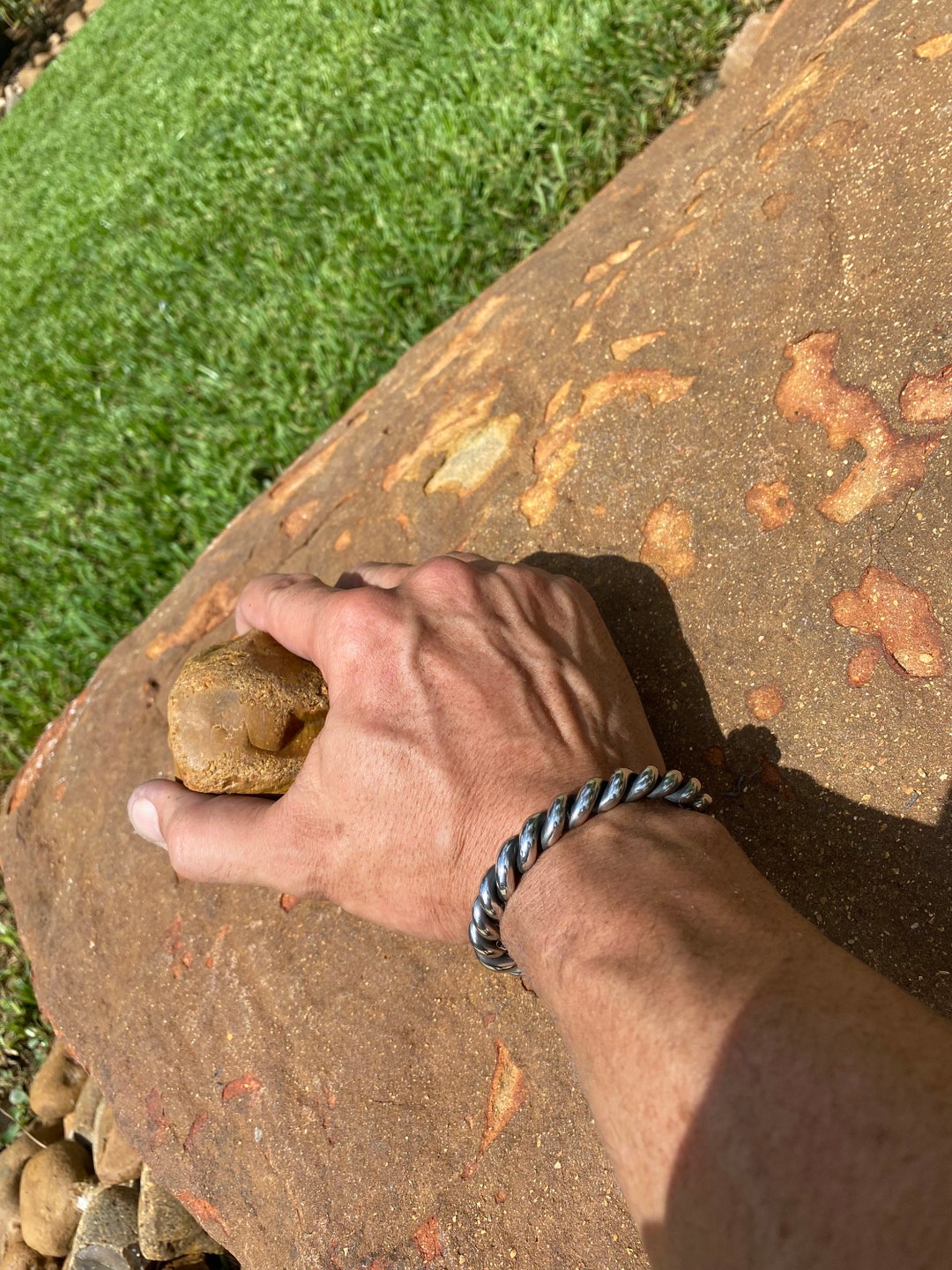 The "viking Rope": Custom Twisted Stainless Cuff Bracelet, Viking ...