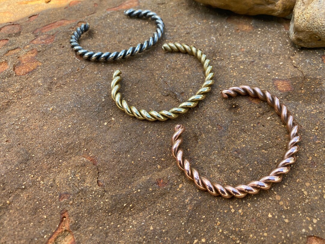 The "stack Viking Rope": Custom Twisted Stainless Cuff Bracelet, Viking ...
