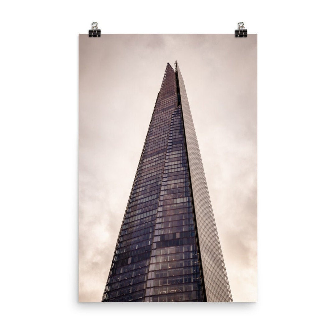 The Shard Original Architecture Photo Print - Etsy