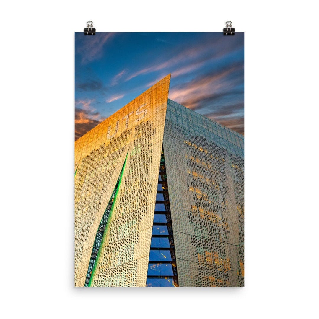 UTS Building Original Architecture Photo Print - Etsy
