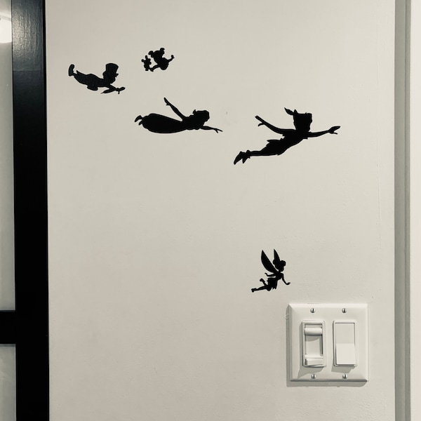 Peter Pan Wall Decal - Etsy