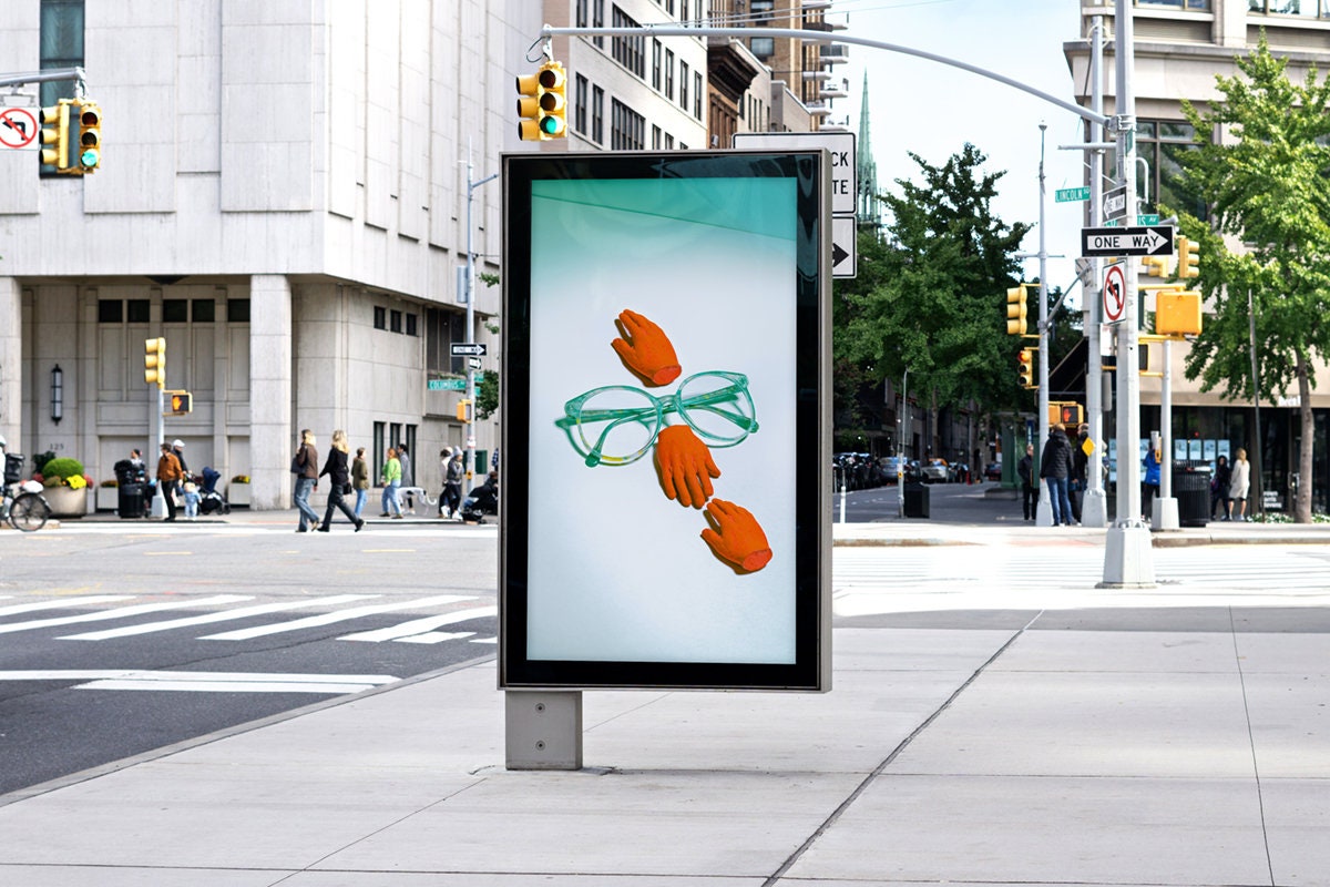 Urban Poster, Transit Ad Mockup Template, Editable Photoshop File - Etsy